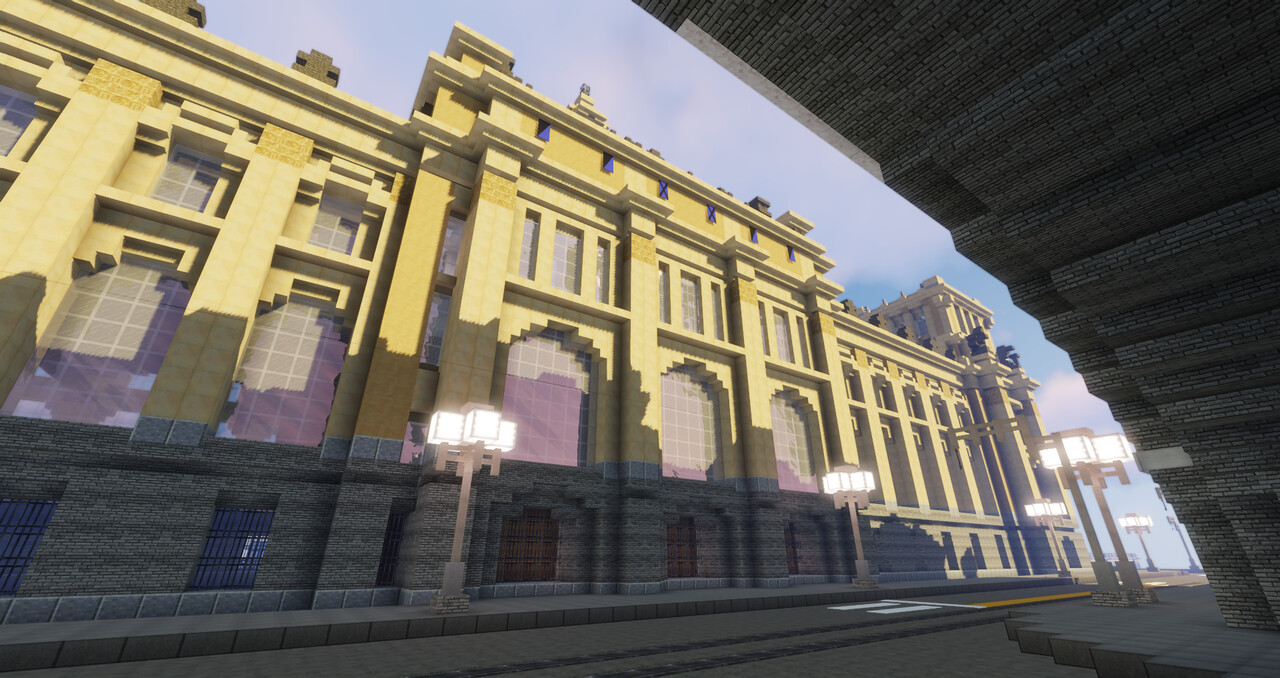 Imperial Parliament (adaptation of Reichstag Building) Minecraft Map