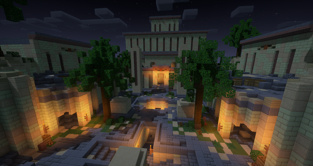 Overwatch - Necropolis Minecraft Map