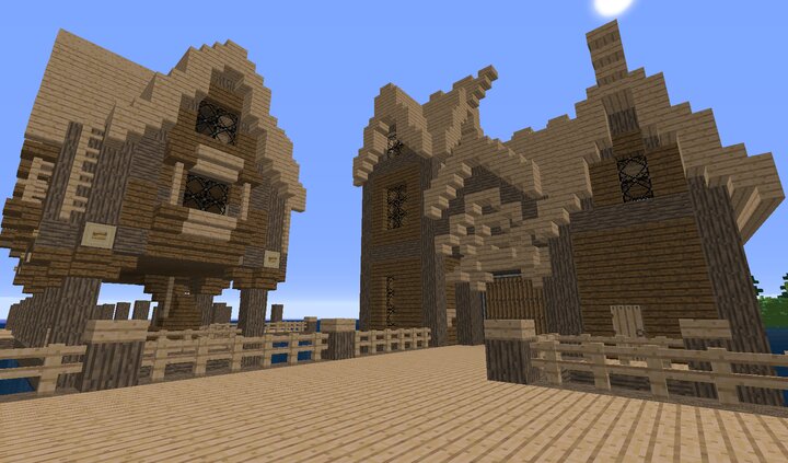 New Esgaroth (laketown) Minecraft Map