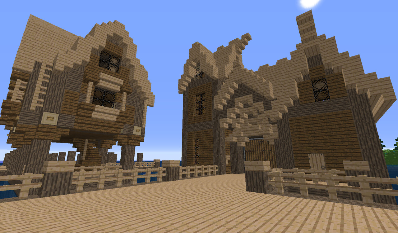 New Esgaroth (laketown) Minecraft Map