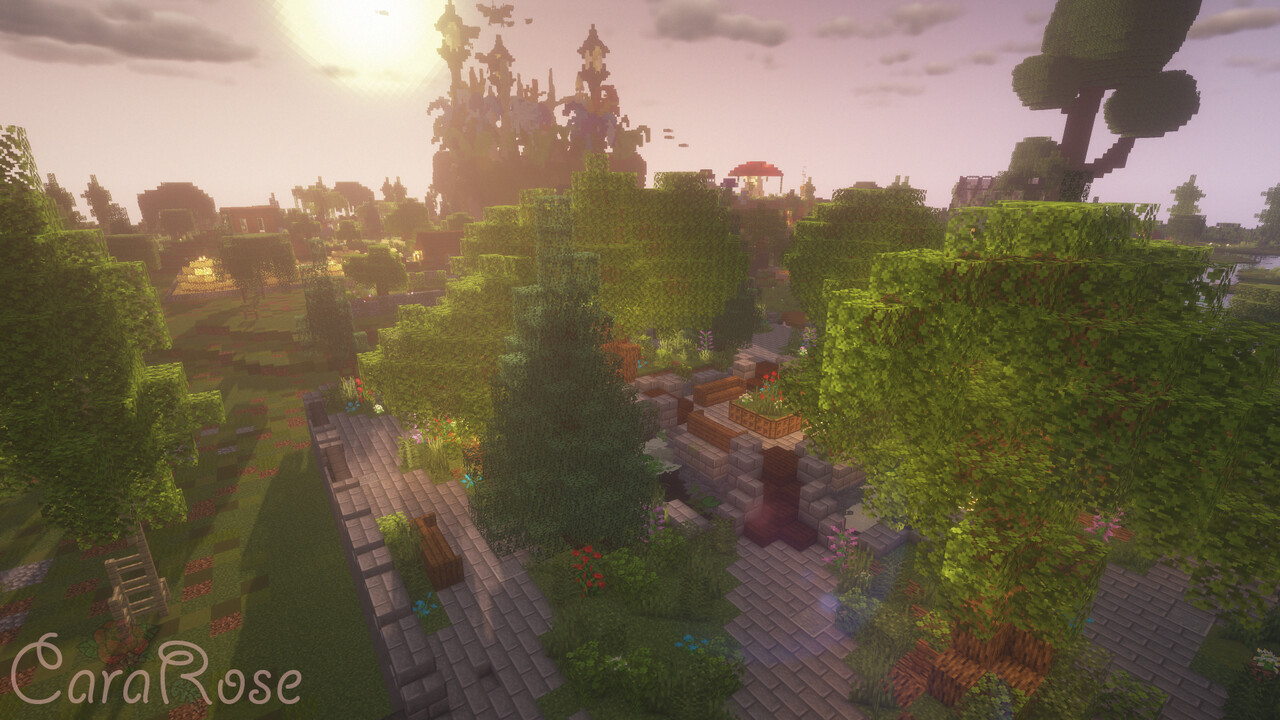 Community Garden Event 🌿 Map Minecraft Map