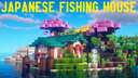 Japanese fishing hut Minecraft Map