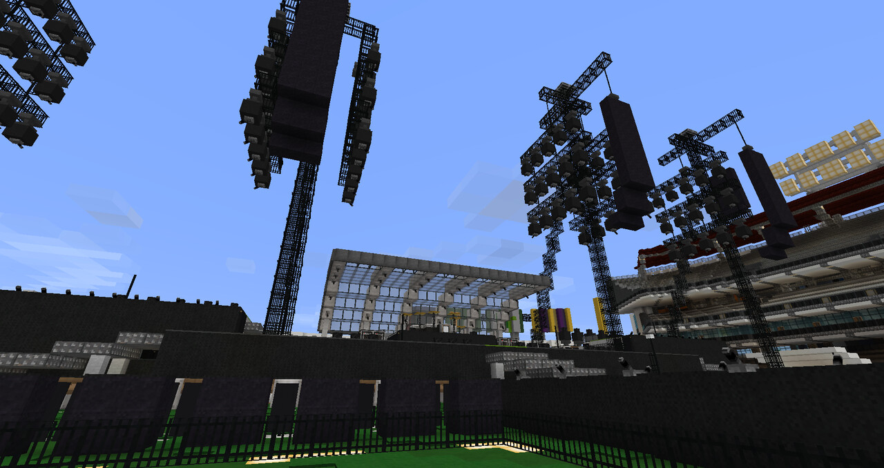 Concert @ Greenfield's Baseball Stadium Minecraft Map
