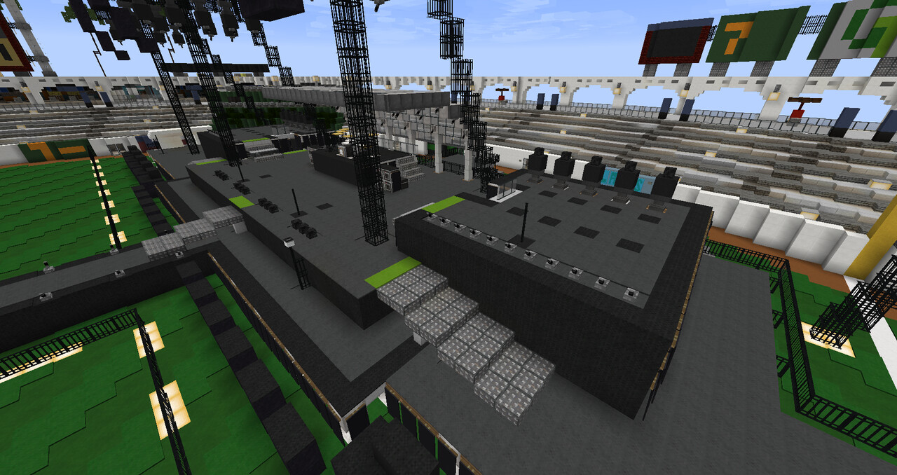 Concert @ Greenfield's Baseball Stadium Minecraft Map