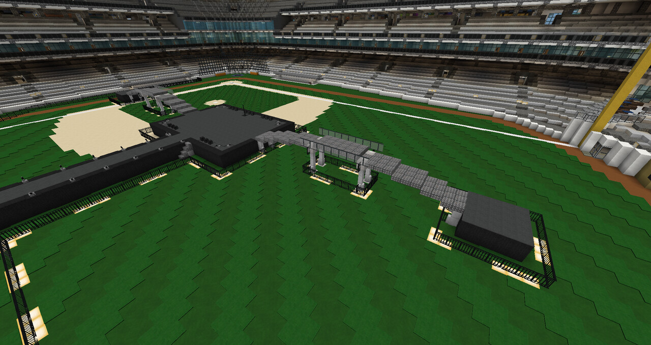 Concert @ Greenfield's Baseball Stadium Minecraft Map