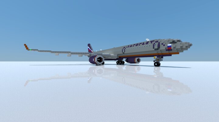 Airbus A330-300 Aeroflot [+Download] [C] Minecraft Map