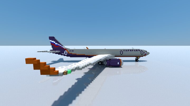 Airbus A330-300 Aeroflot [+Download] [C] Minecraft Map