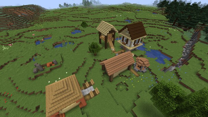 Little village Minecraft Map