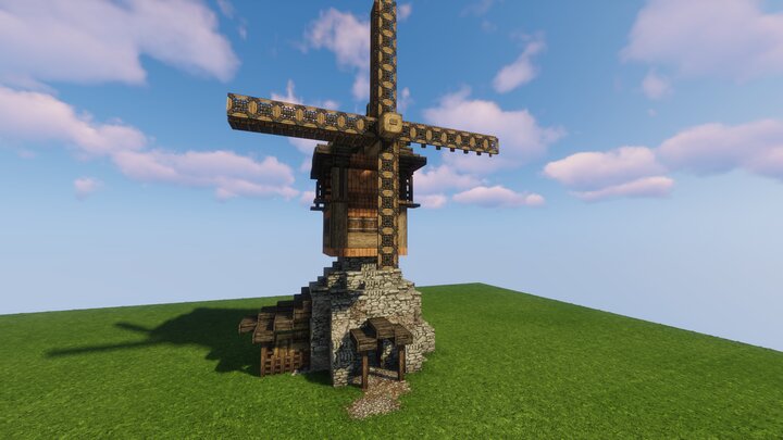 Medieval Windmill Minecraft Map