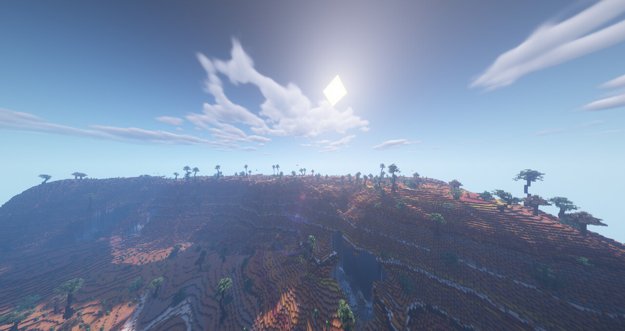 Messa 1K x 1K Landscape Minecraft Map