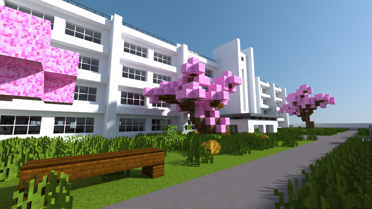 Japanese High School - Karasuno HS from Haikyuu Minecraft Map
