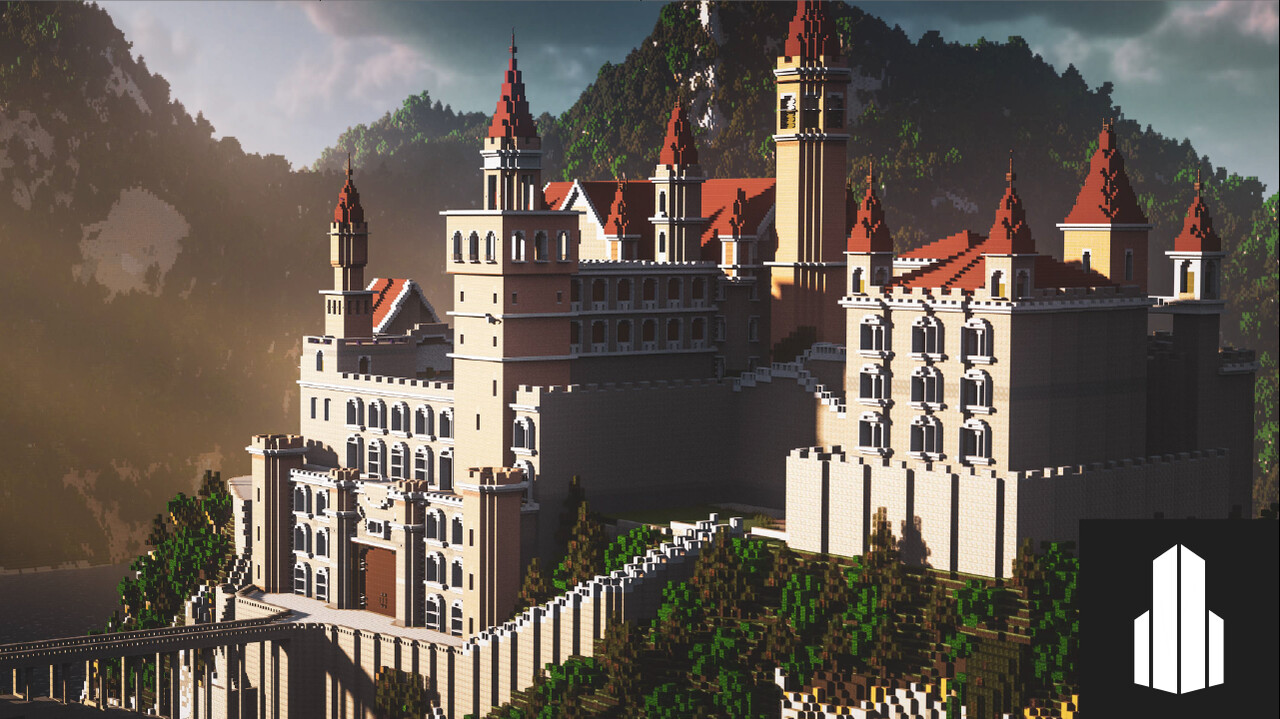 Minecraft Fantasy Castle [DOWNLOAD] - Fairytale Castle in Guizhou ...