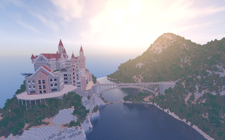 Minecraft Fantasy Castle [DOWNLOAD] - Fairytale Castle in Guizhou ...