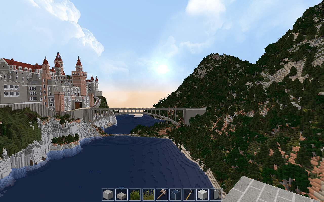 Minecraft Fantasy Castle [DOWNLOAD] - Fairytale Castle in Guizhou ...