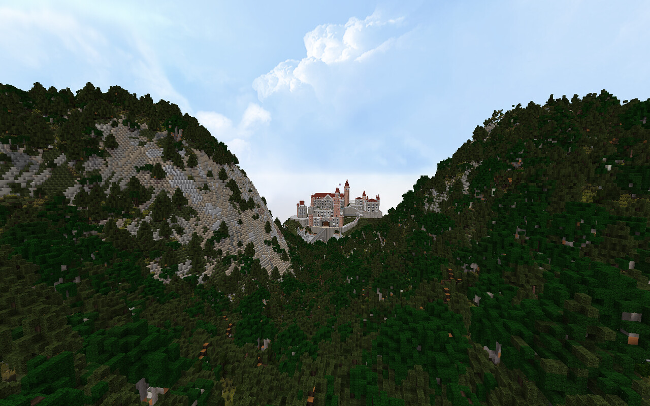 Minecraft Fantasy Castle [DOWNLOAD] - Fairytale Castle in Guizhou ...