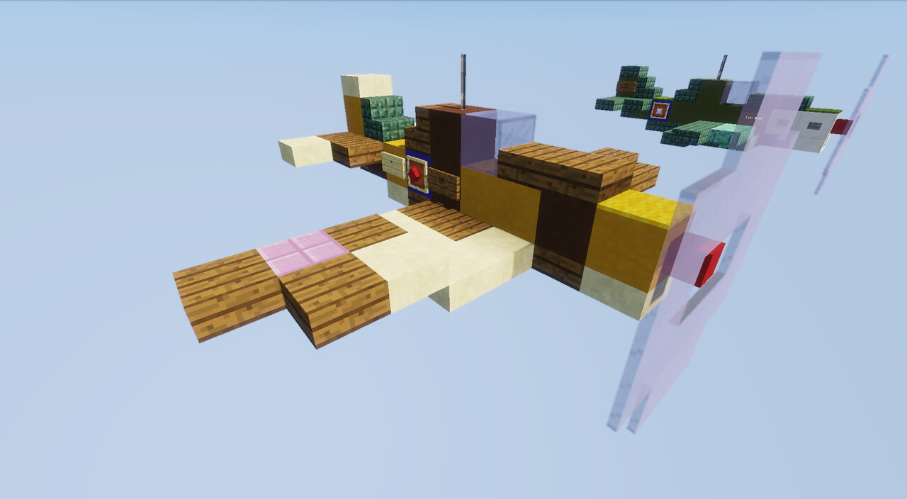 Curtiss P-40 Warhawk Minecraft Map