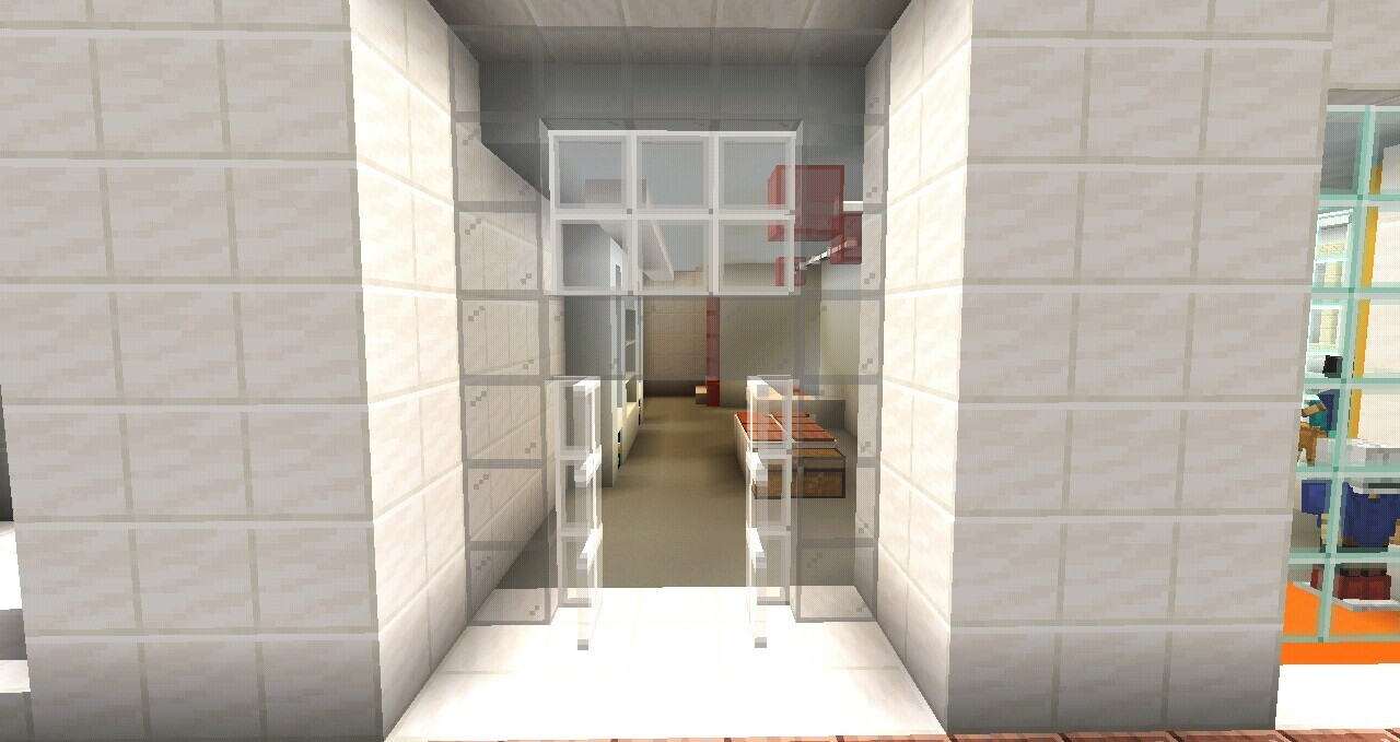 Minecraft - luxury boutique , clothing store (URBANCİTY Serisi ...