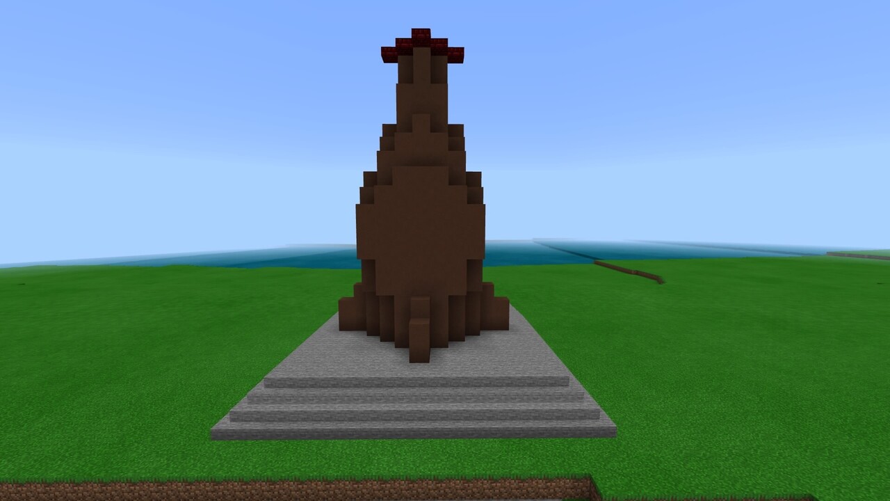 Fallout 4 Nuka Cola Bottle Statue Minecraft Map