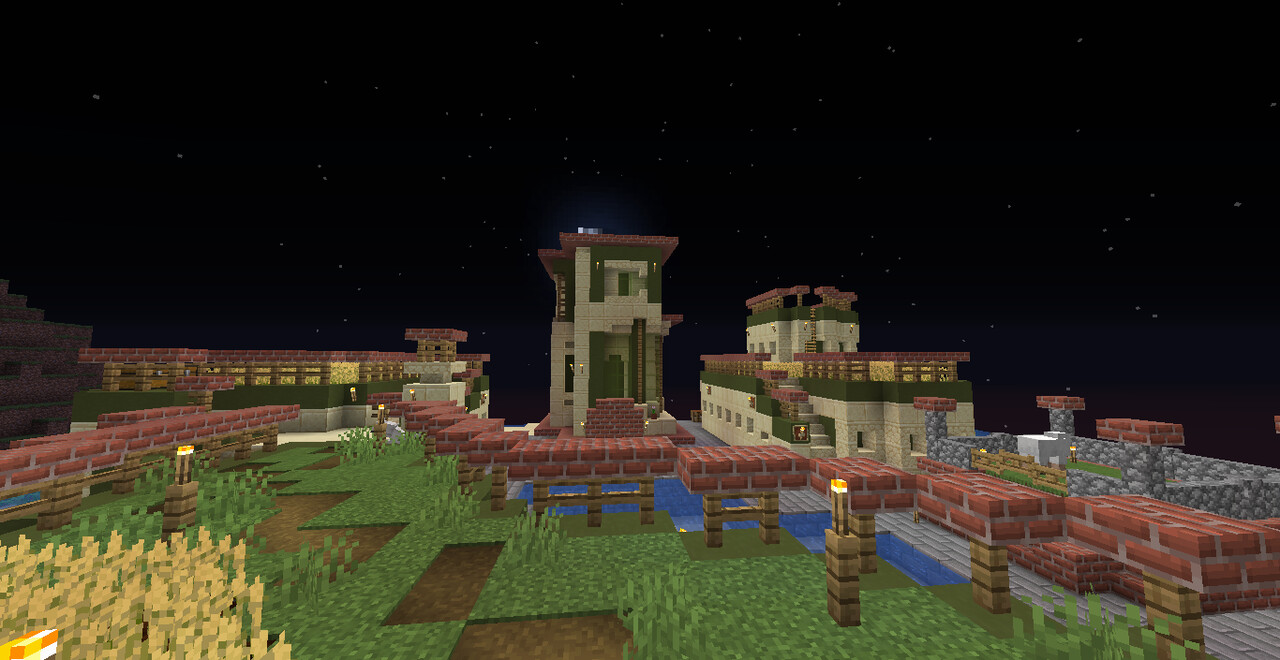 Griefed Town Minecraft Map