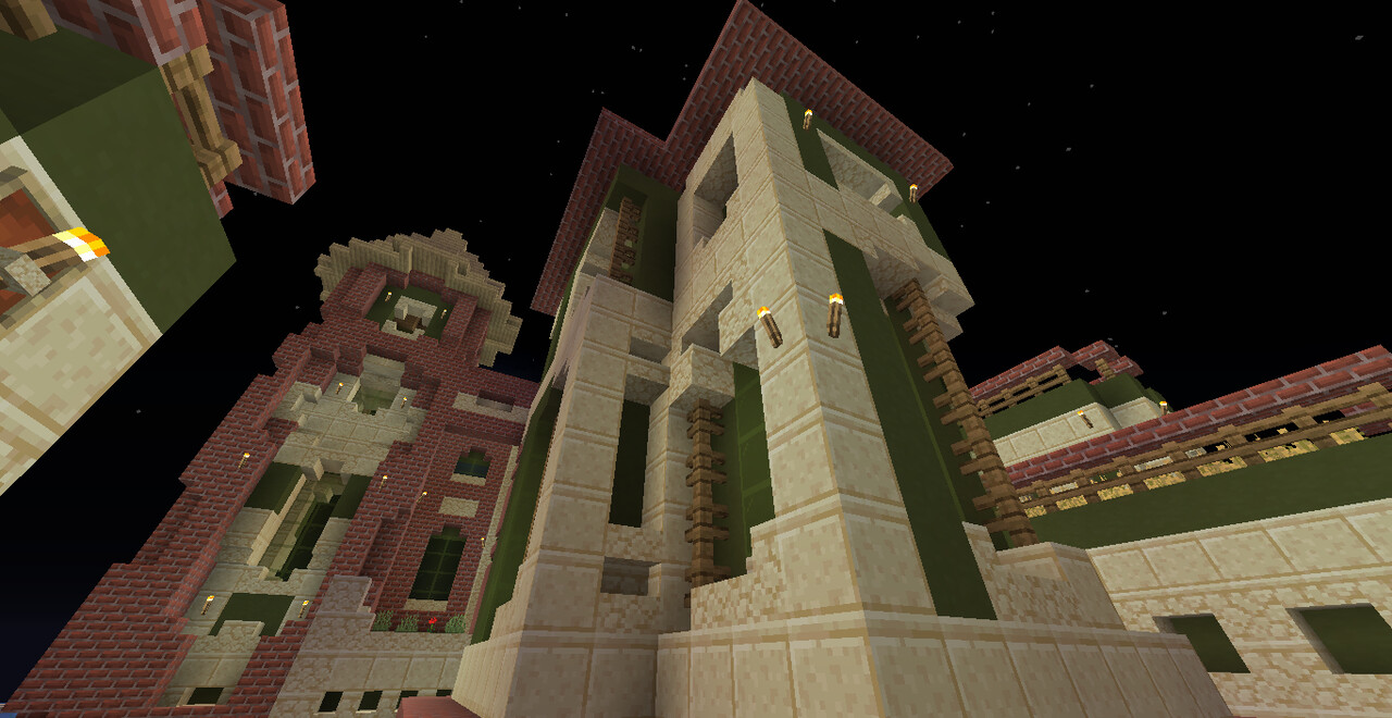 Griefed Town Minecraft Map