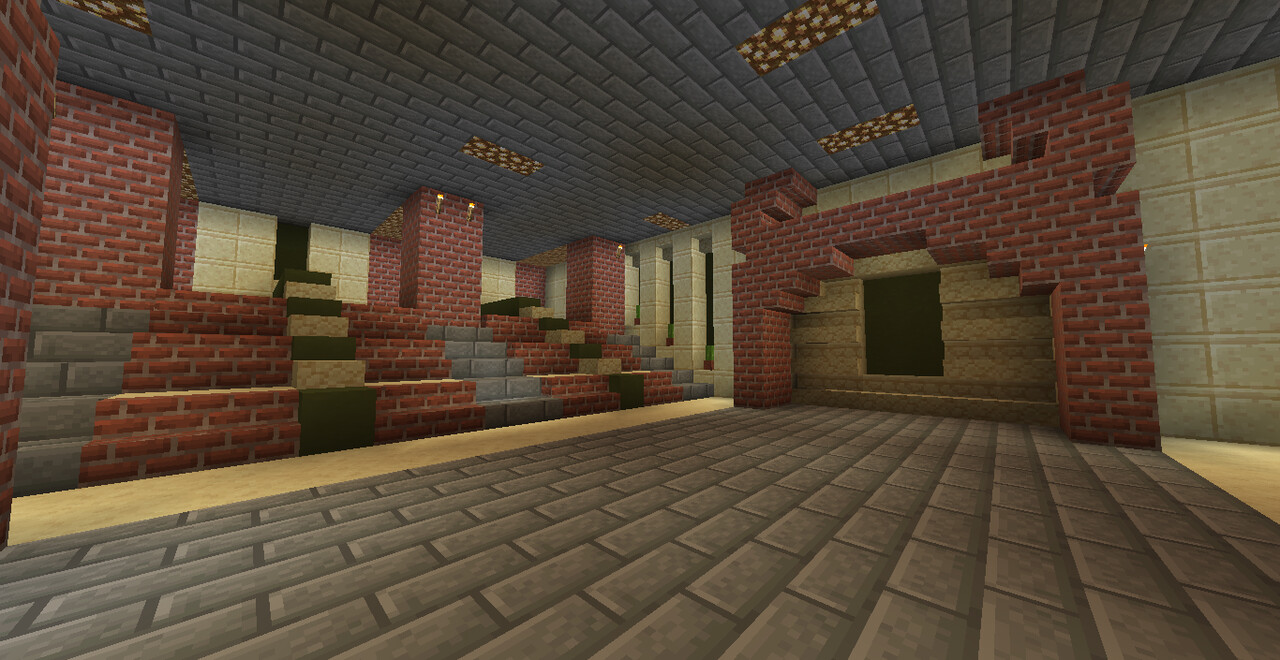 Griefed Town Minecraft Map