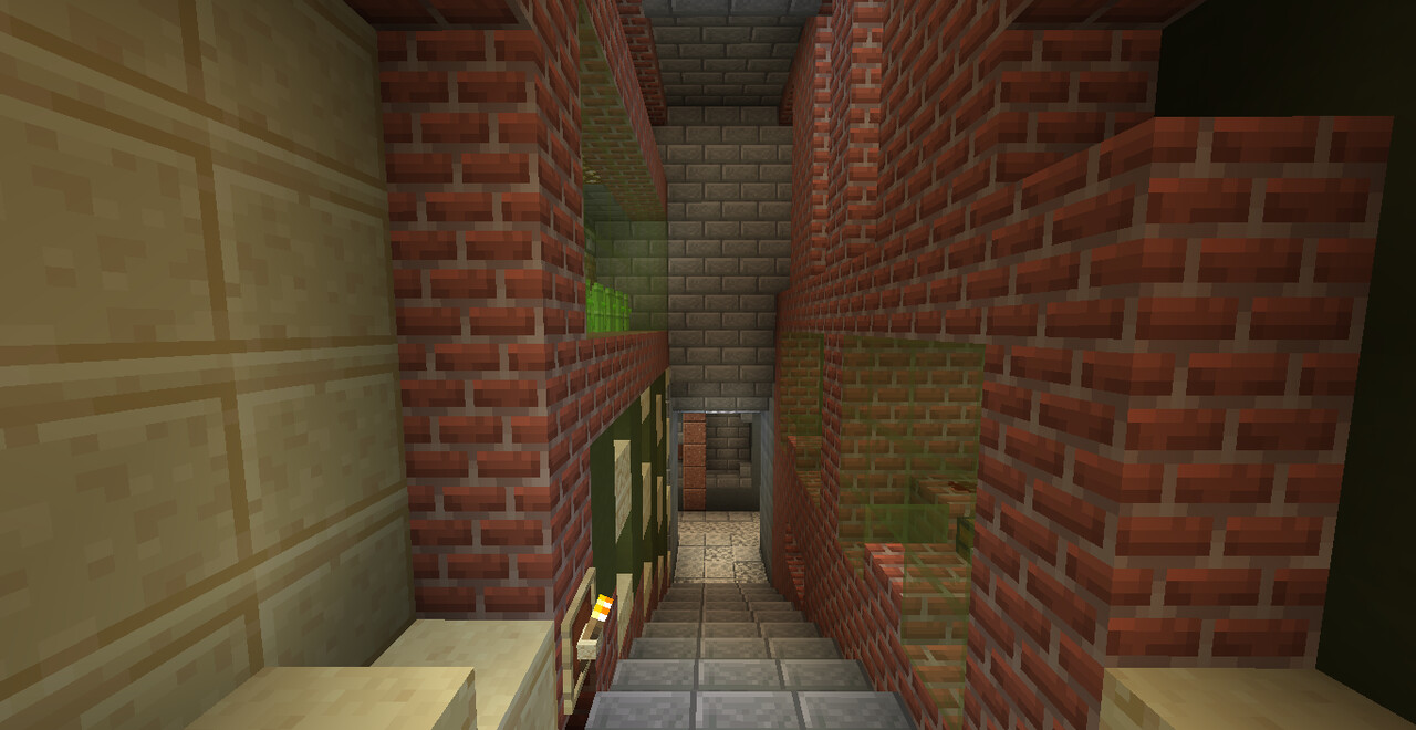 Griefed Town Minecraft Map