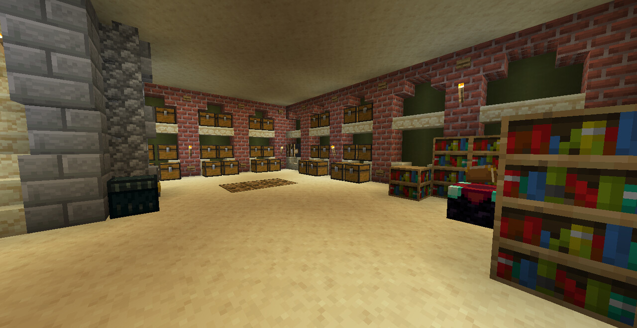 Griefed Town Minecraft Map