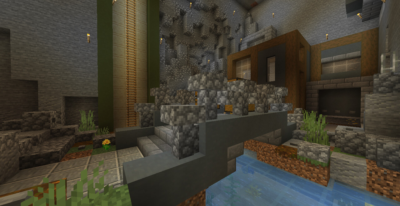 Griefed Town Minecraft Map