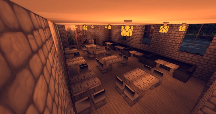 A Fancy Restaurant Minecraft Map