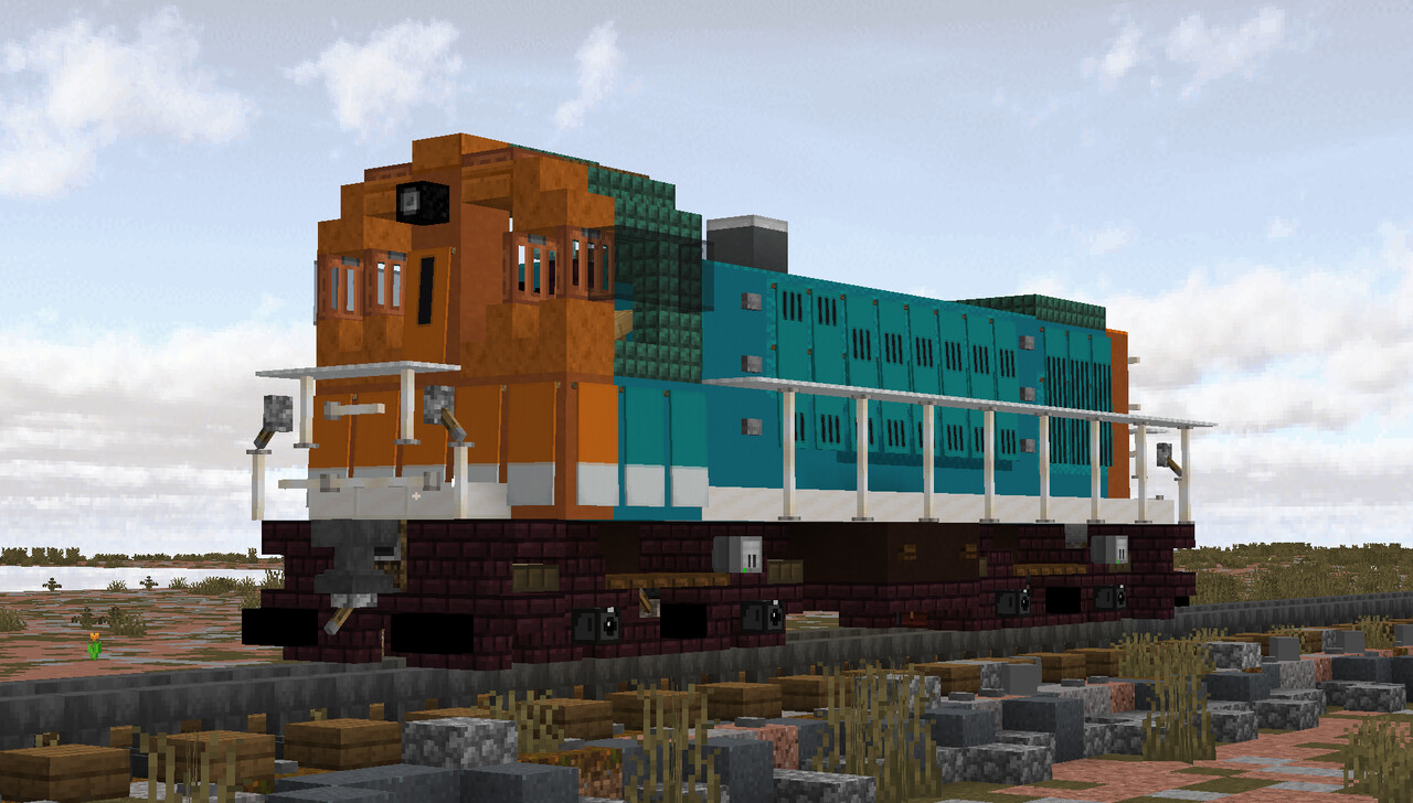 Alco S-4 loco "Grand Trunk" switcher Minecraft Map