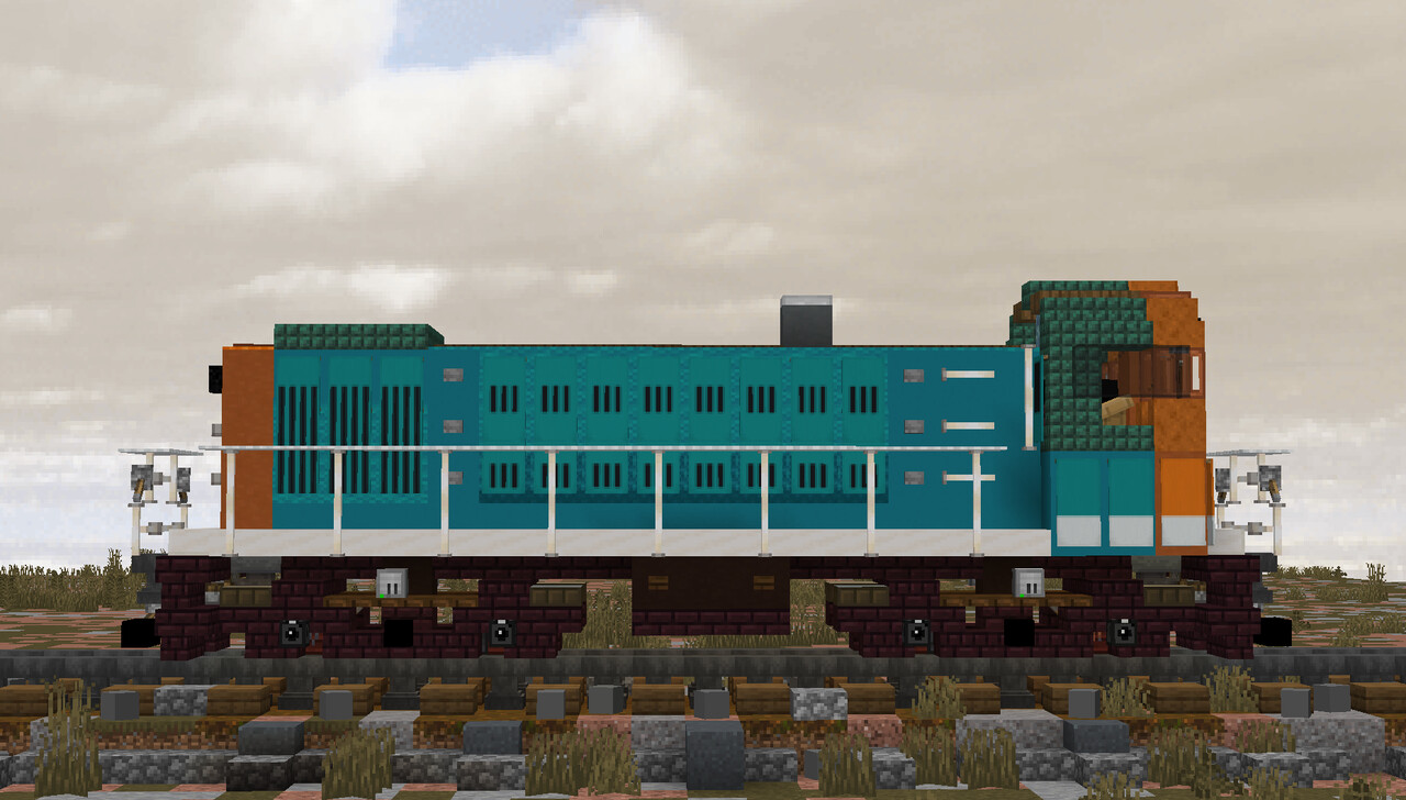 Alco S-4 loco "Grand Trunk" switcher Minecraft Map