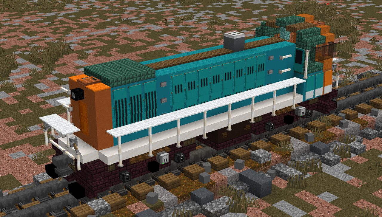 Alco S-4 loco "Grand Trunk" switcher Minecraft Map