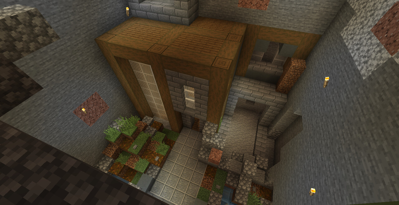 Griefed Town Minecraft Map