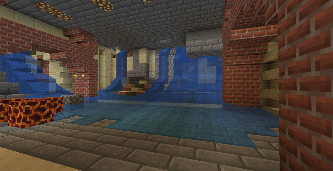 Griefed Town Minecraft Map