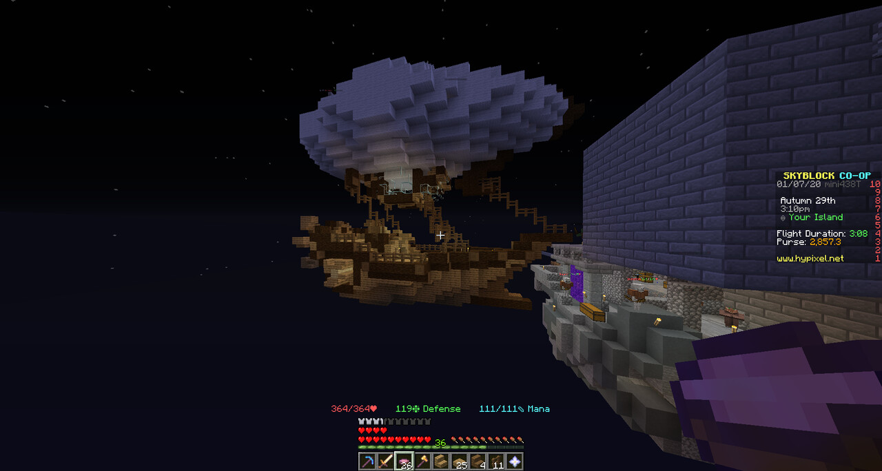 Flying ship Minecraft Map