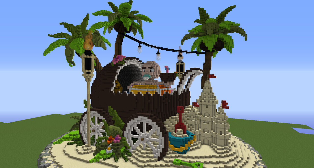 Tropical Baby Carriage + DOWNLOAD! Minecraft Map