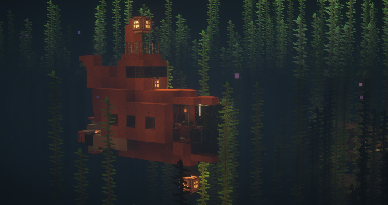 MINECRAFT : HOW TO BUILD A SUBMARINE HOUSE Minecraft Map