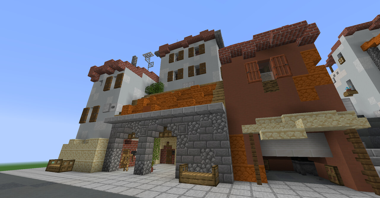 Italian Town Minecraft Map