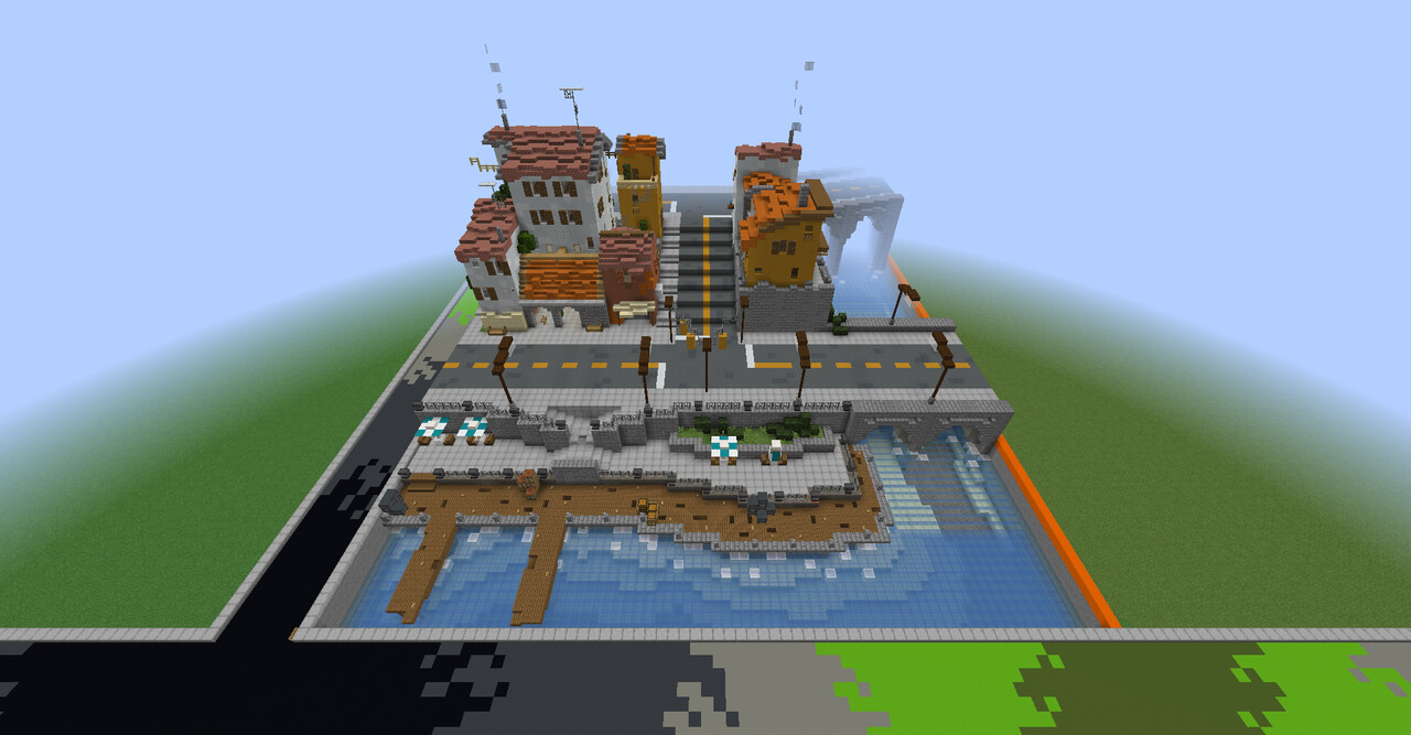 Italian Town Minecraft Map