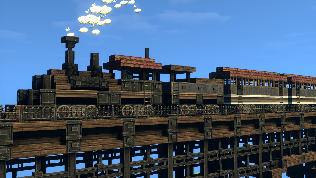 Steam Punk Minecraft Map