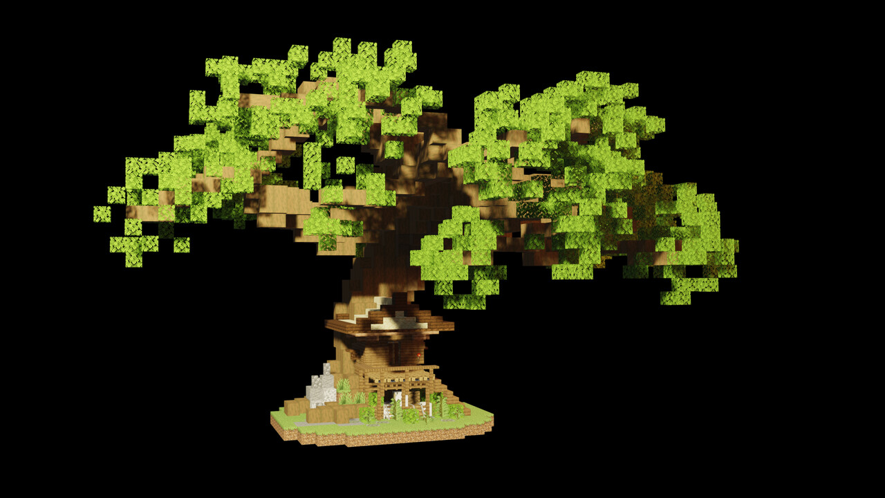 Treehouse | DOWNLOAD SCHEMATIC here! Minecraft Map