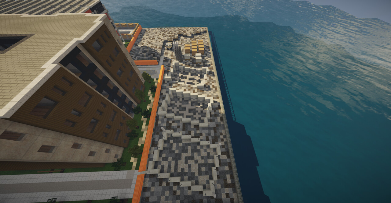 The living pier a transformed port Minecraft Map