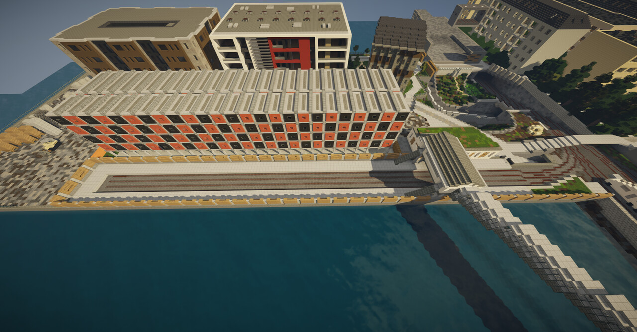 The living pier a transformed port Minecraft Map