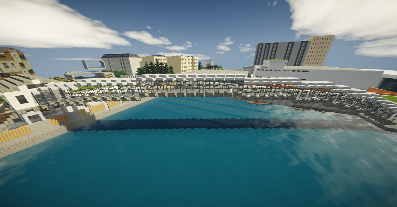 The living pier a transformed port Minecraft Map