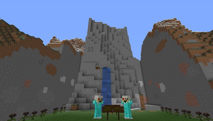 One chunk Dream House Minecraft Map