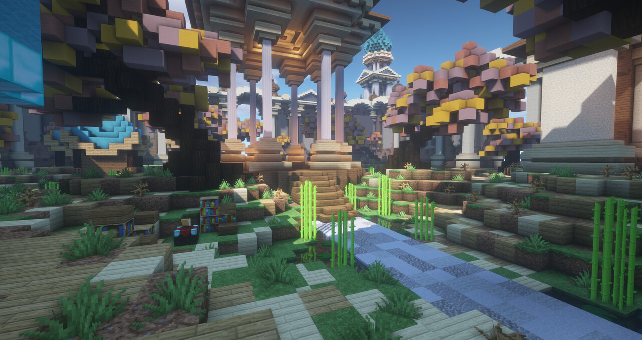 ⇒Spawn Nature 150x150+warzone included [DOWNLOAD]⇐ Minecraft Map