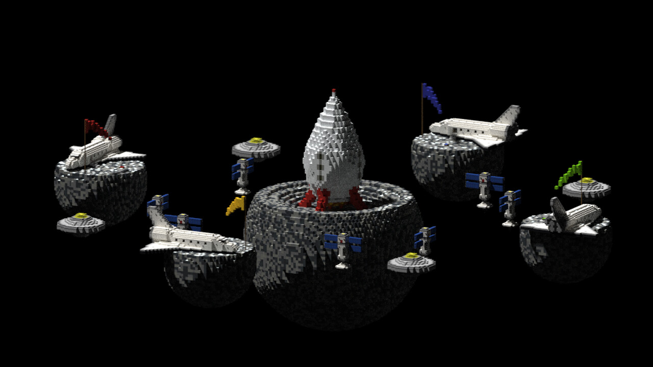 Space Bedwars Minecraft Map