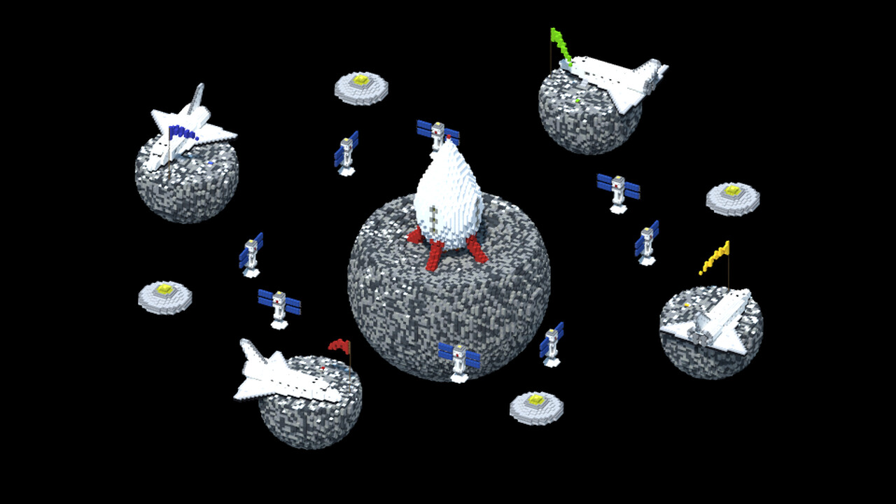 Space Bedwars Minecraft Map