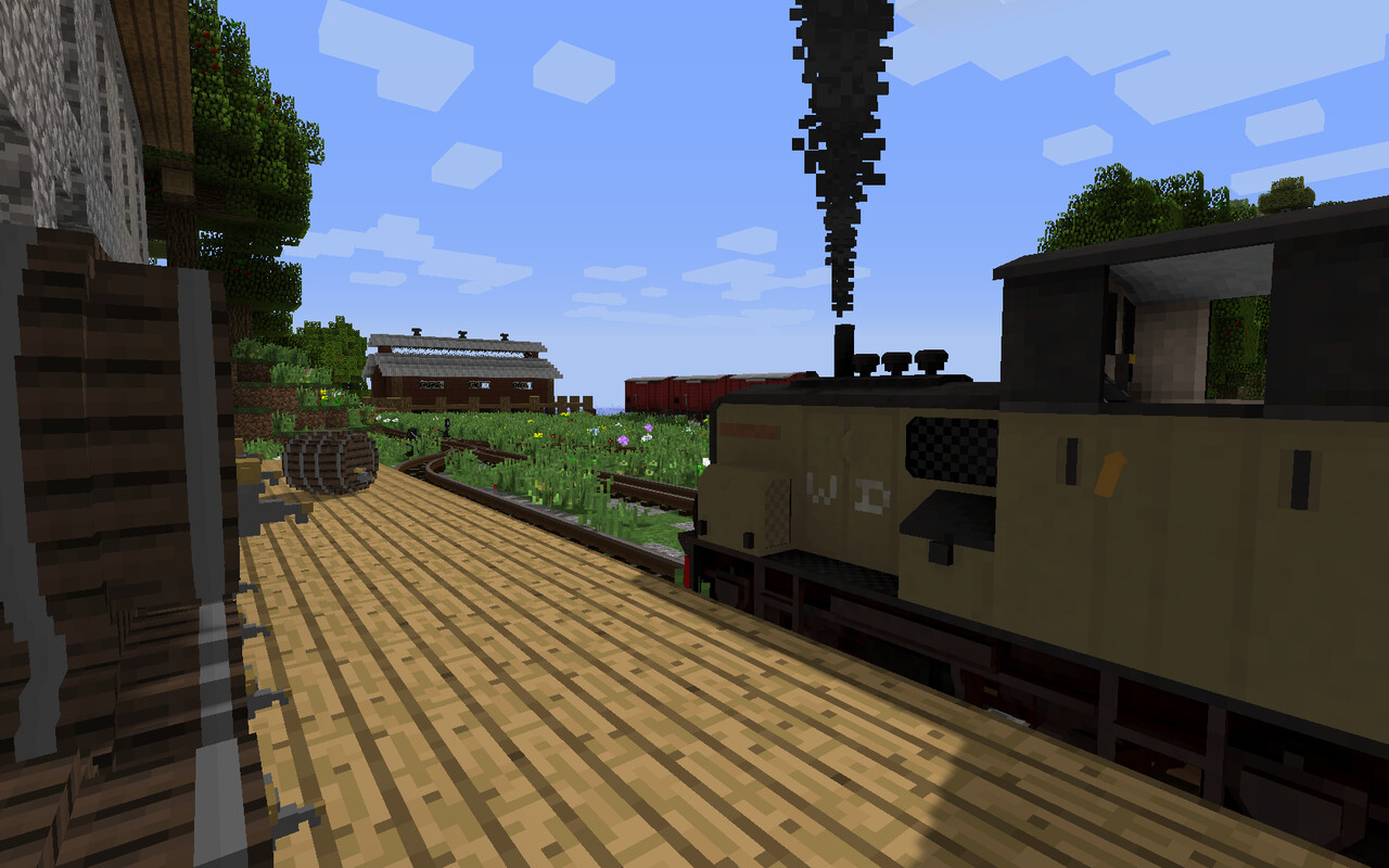 Iron Creek RR (Rails of War) (Classic) Minecraft Map