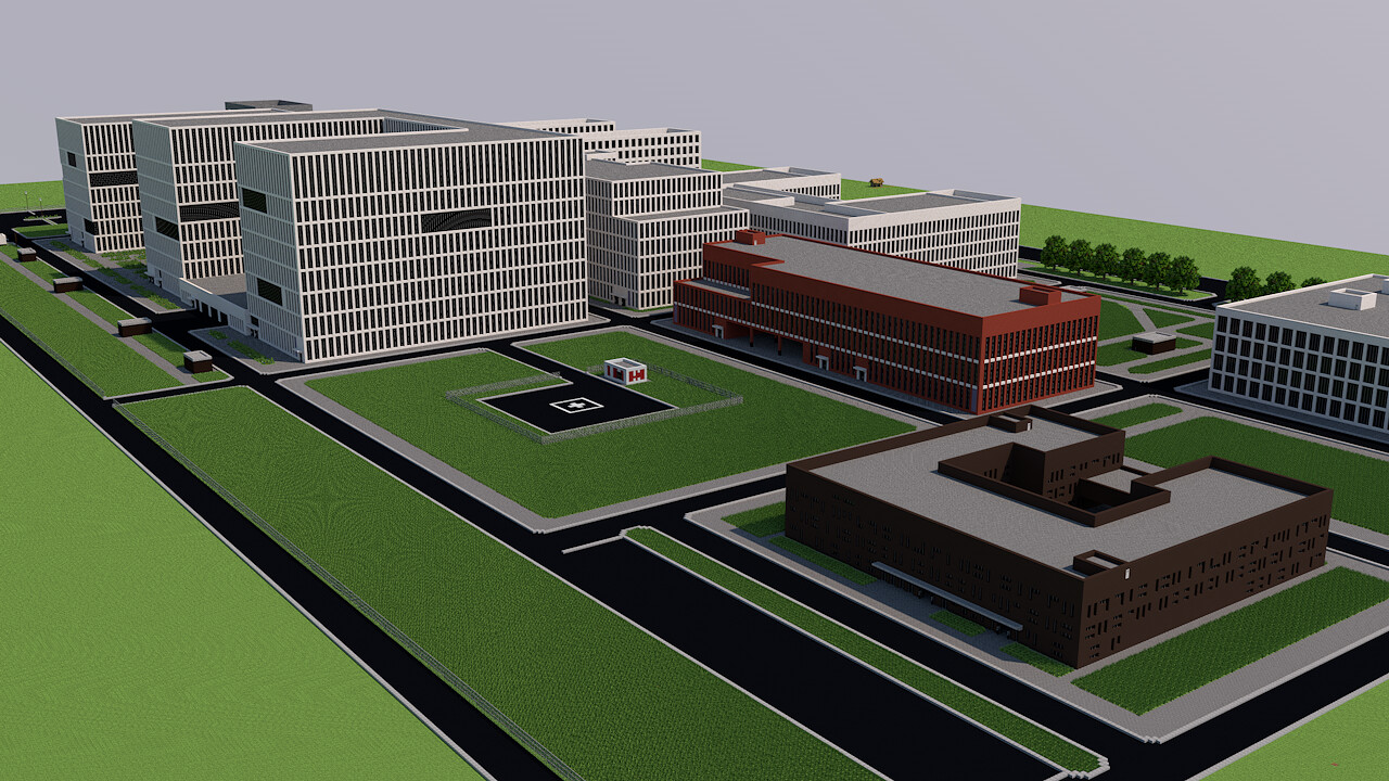 City clinical hospital № 40 Minecraft Map